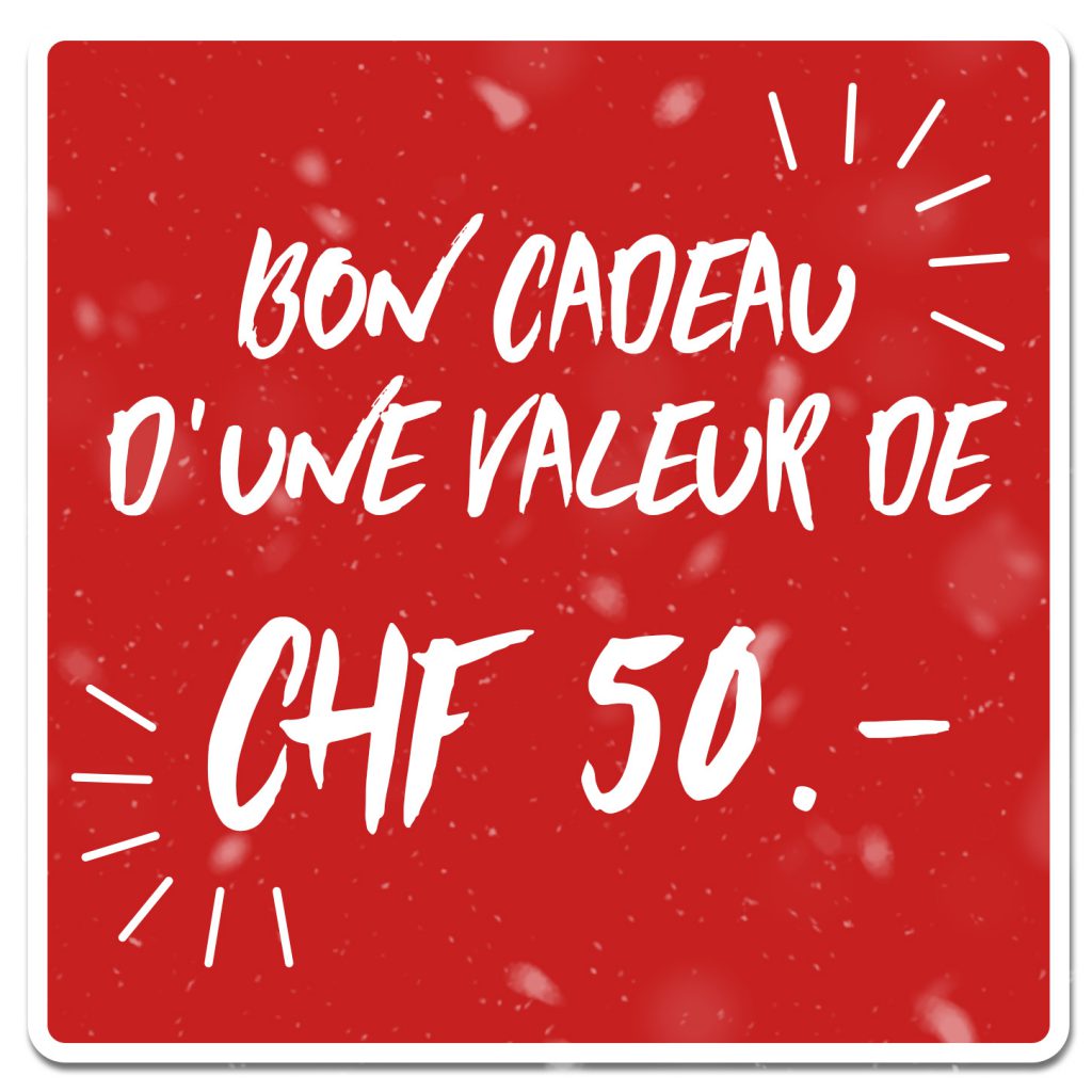 Bon Cadeau 50 CHF FITSPRO Bon Cadeau 50 CHF FITSPRO
